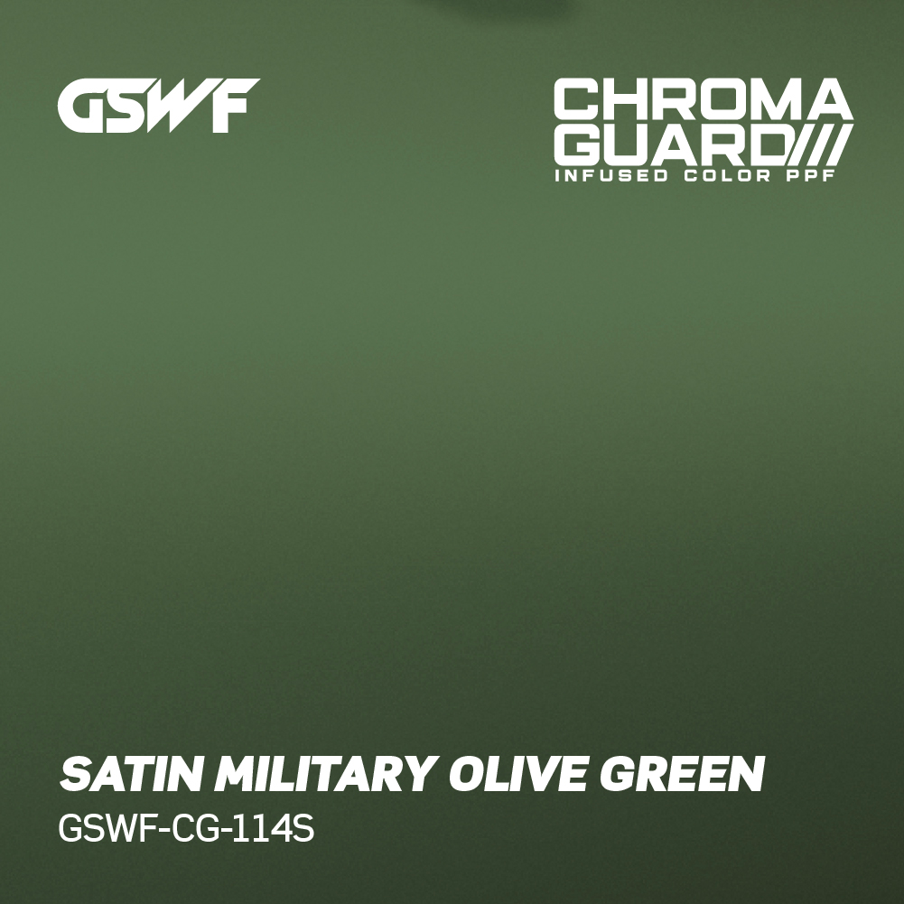 Satin Military Olive Green – GSWF